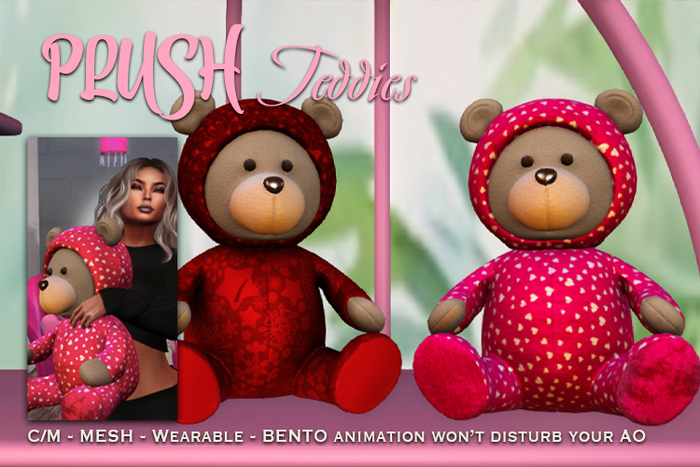 Second Life Marketplace - Studio Craft * Plush Teddies (BOX)